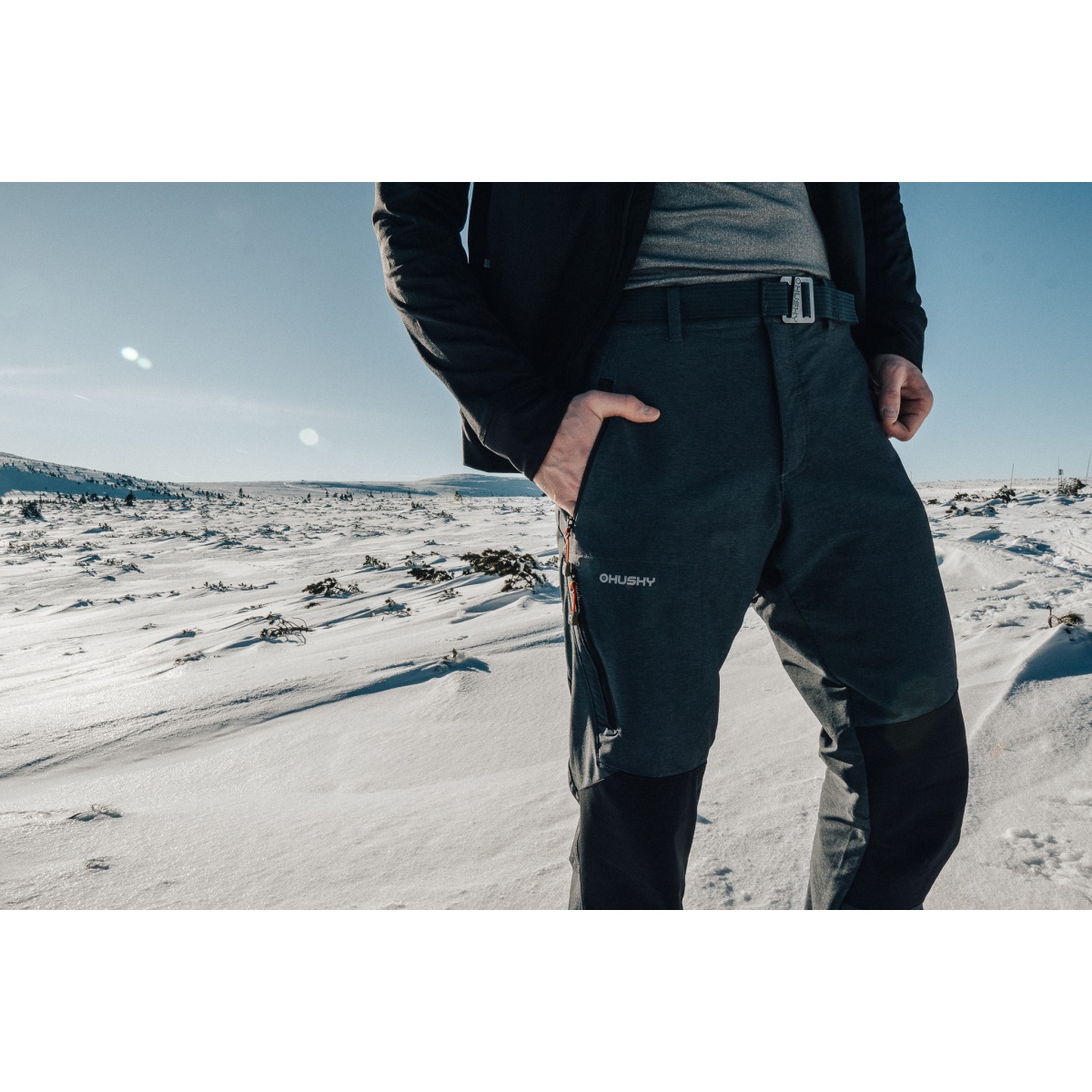 Pánské outdoor kalhoty - Klass M – černá | HUSKYCZ.CZ